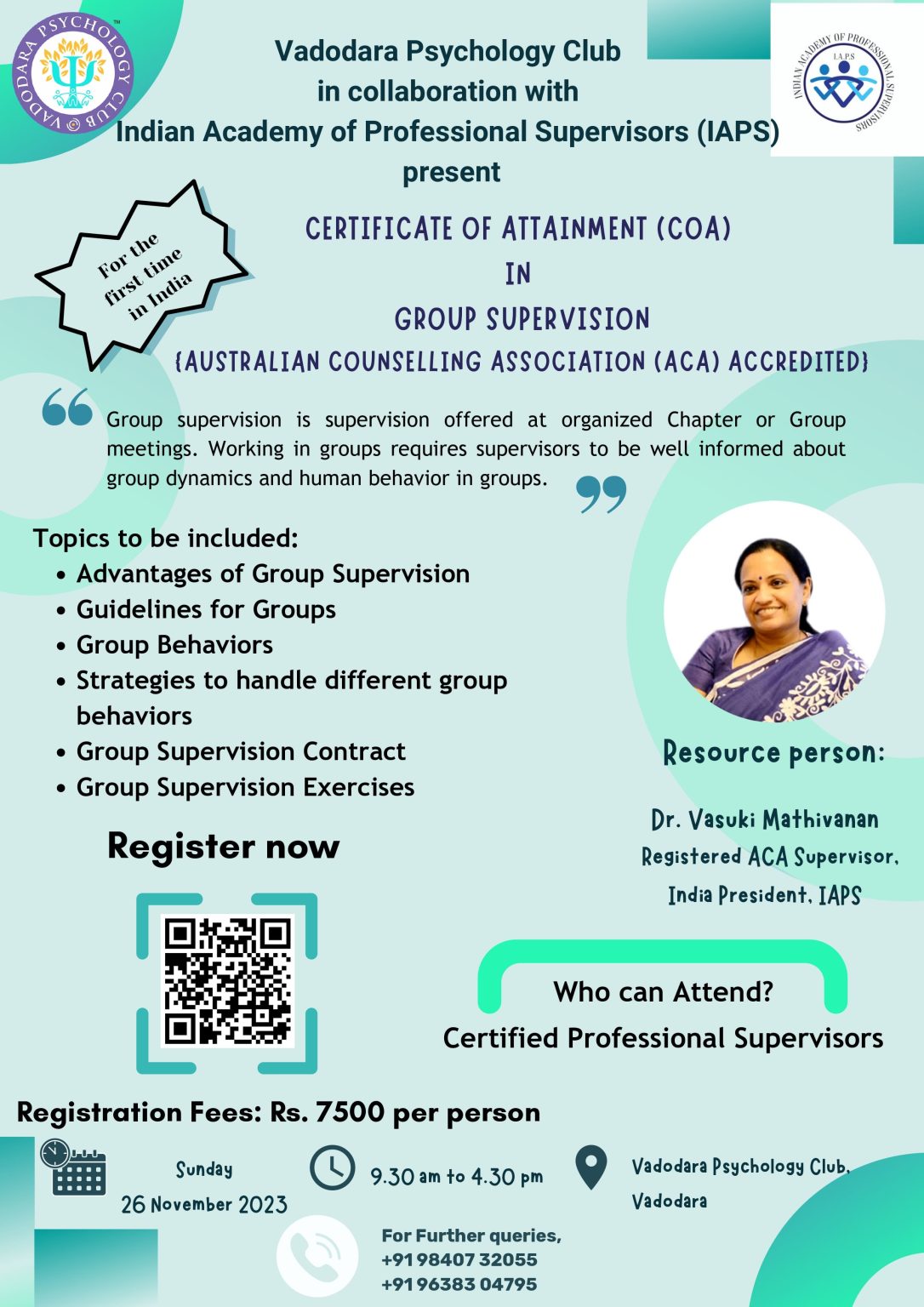 Group Supervision Training – IAPS